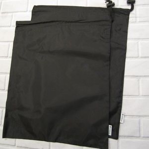 lululemon athletica | Bags | Lot Of 2 Lululemon Black Drawstring Cinch ...